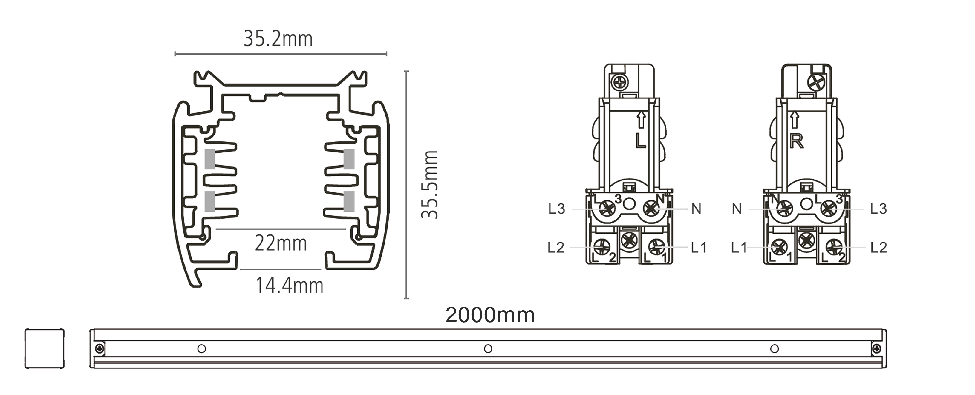 2M 3-Phase Track - PRO