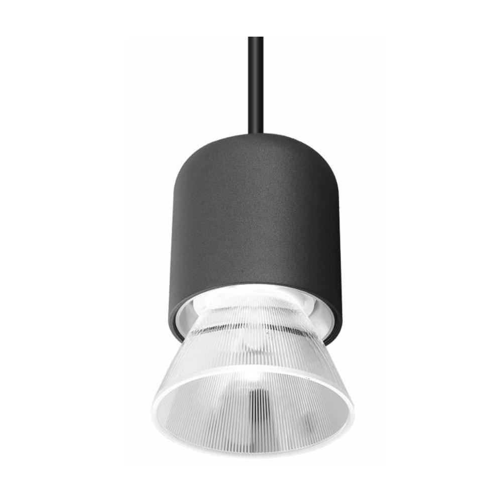 7W 48Vdc Hanging Light Black