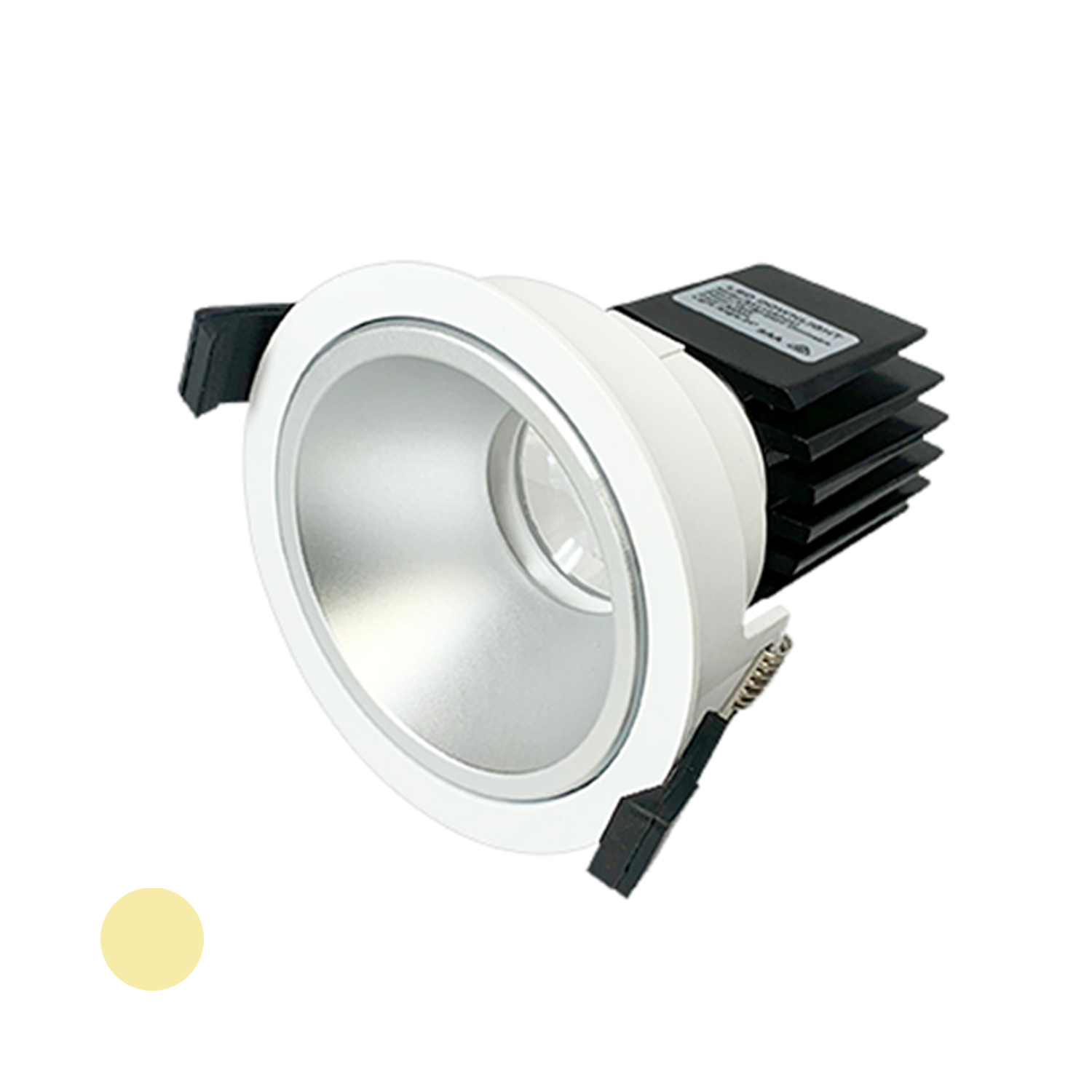 12W 3000K Fixed Dimmable
